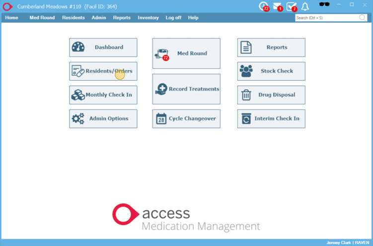 Access Medication Management: Cycle Changeover Changes in Access Medication Management 5.2