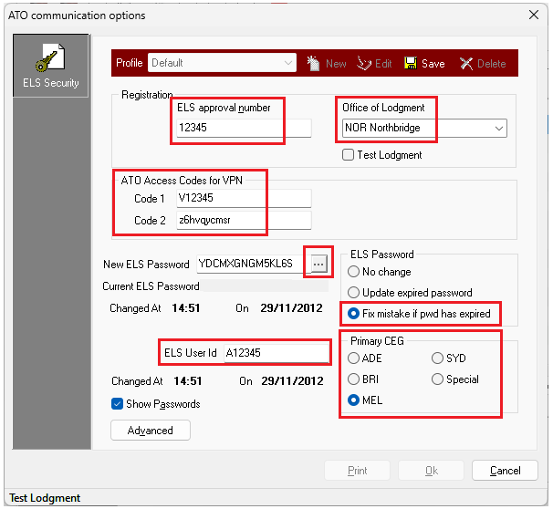 Access HandiSoft (HandiTax): How to lodge prior year Tax returns by ELS ...