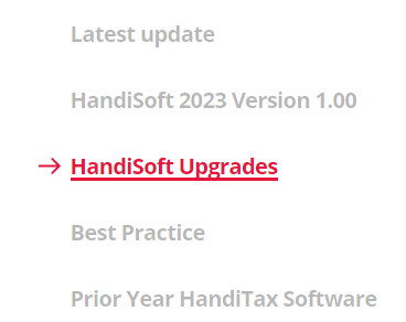 Access HandiSoft: How to Download and Install the latest updates?