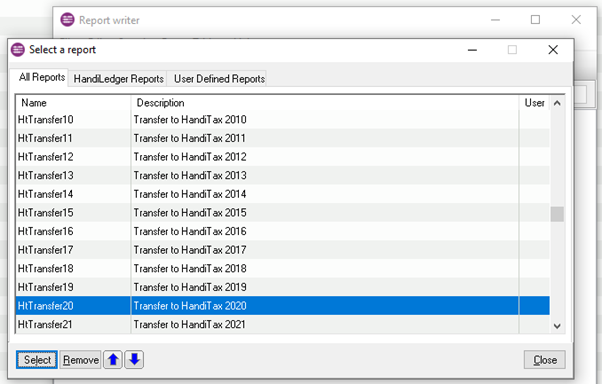 Access HandiSoft (HandiTax): How do I transfer my clients financial ...