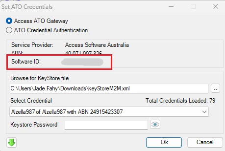 Access HandiSoft (HandiTax): Where do I find my software ID?