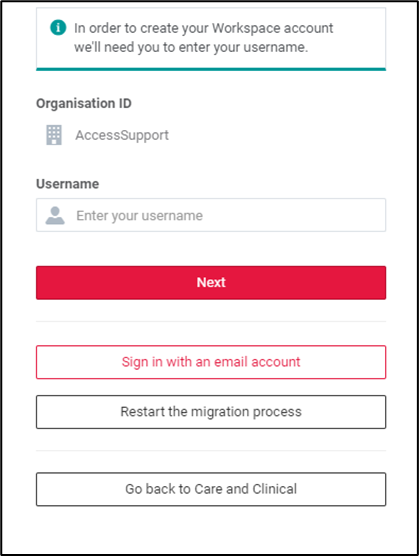 Access Medication Management: Migration to Workspace