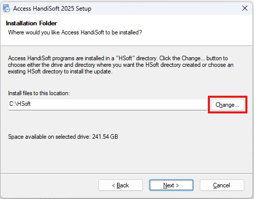 Access HandiSoft: Installations and Rollovers instructions
