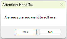Access HandiSoft: Installations and Rollovers instructions