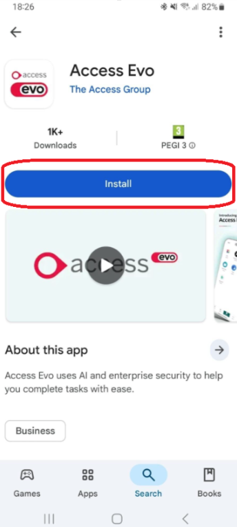 Access Dimensions Cloud: Download and use Access Evo Mobile on your phone