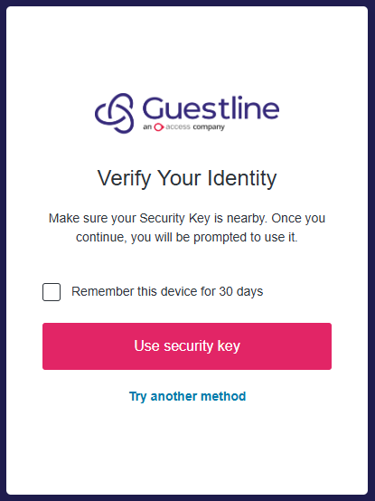 Guestline Rezlynx: Log in with Multi-Factor Authentication (MFA)